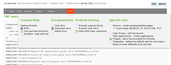 New Dynamic jquery mb.Menus for foswiki – jig.tools
